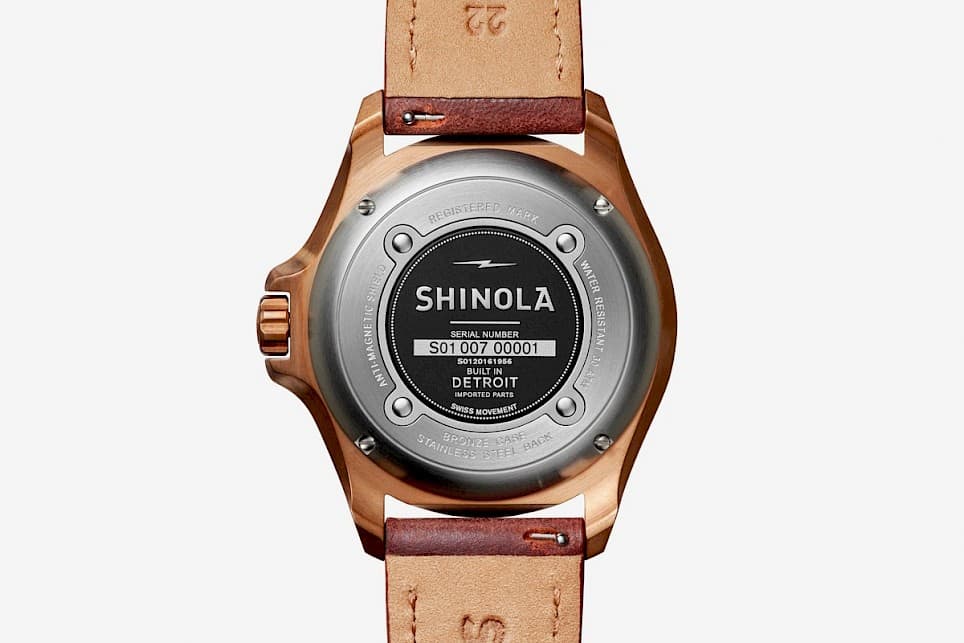 Shinola Bronze Monster Automatic Watch